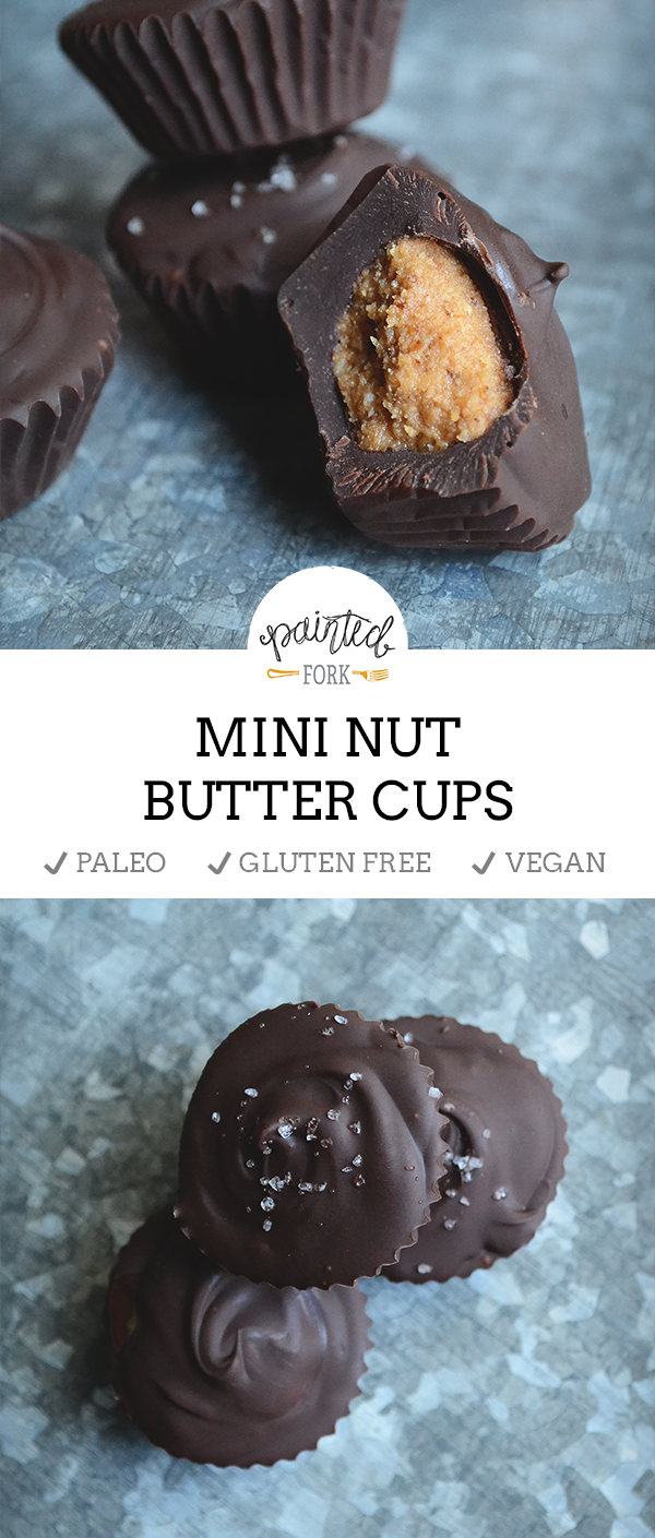 Easy Mini Nut Butter Cups (gf/vegan/paleo) – Painted Fork
